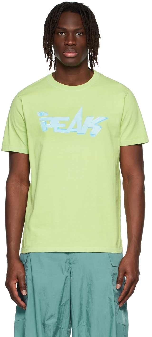 RK SSENSE Exclusive Green Graphic T-Shirt