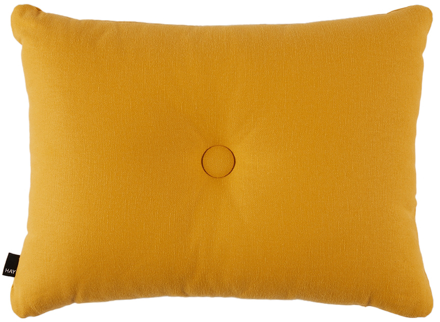 HAY Yellow Dot Cushion HAY