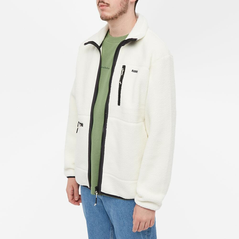 Rains Men's Heavy Fleece Jacket in Fossil Rains