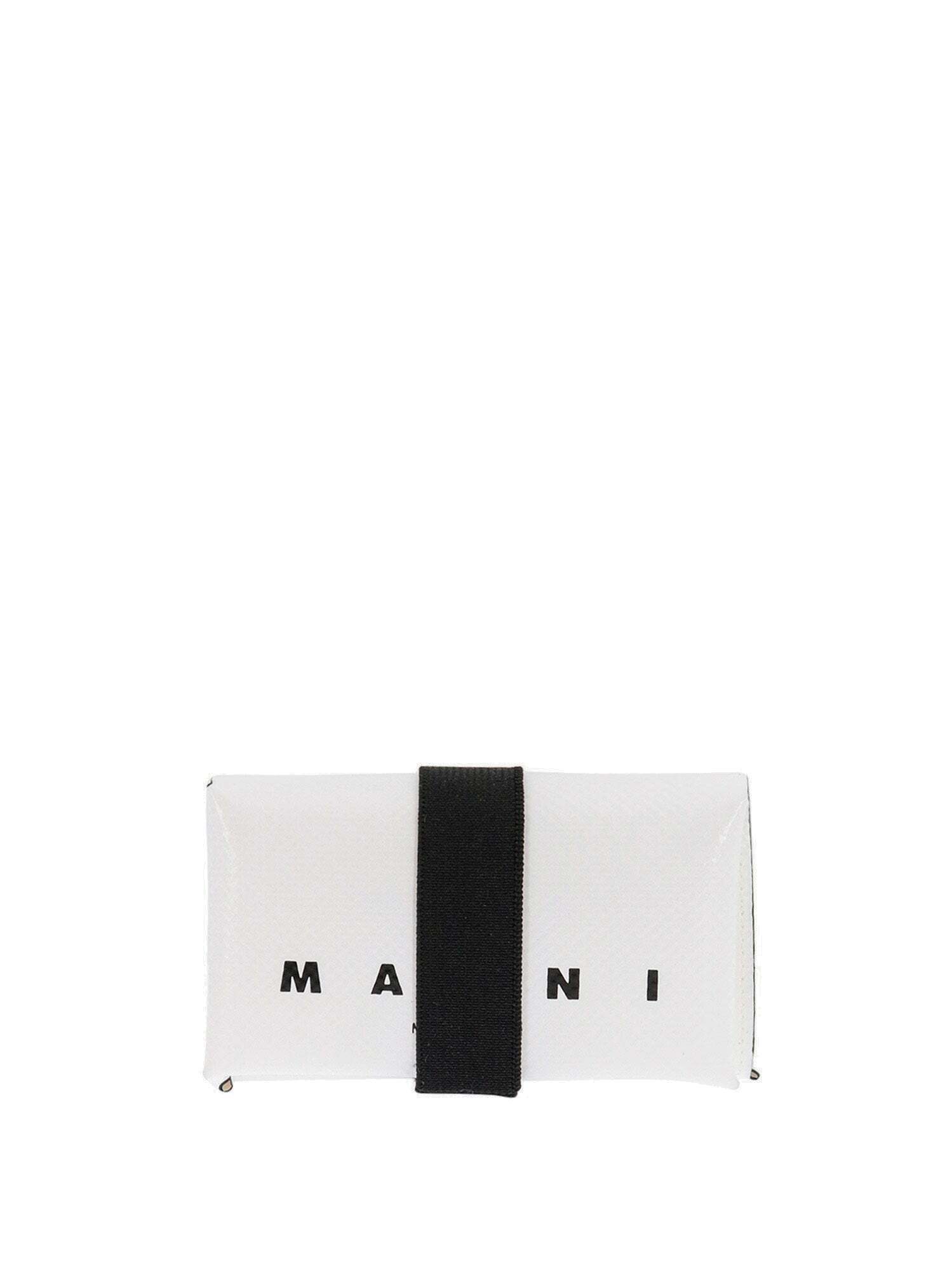 Marni Wallet White Mens Marni