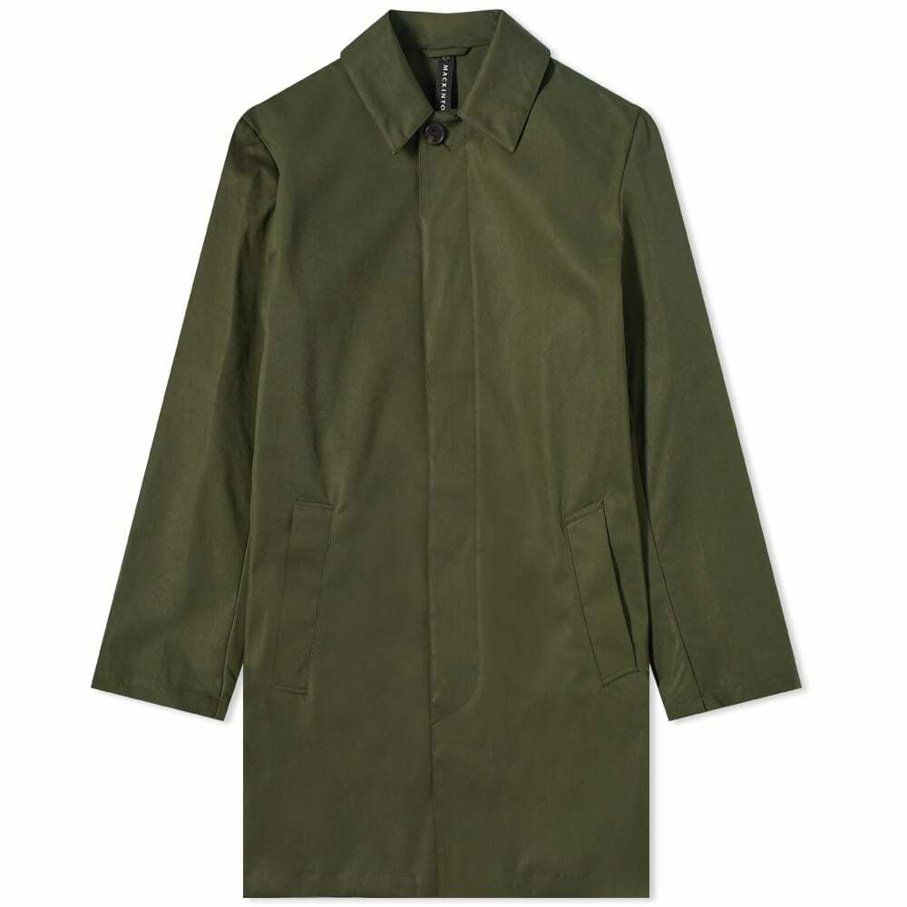 Mackintosh Men's Cambridge Coat in Dark Bottle Mackintosh