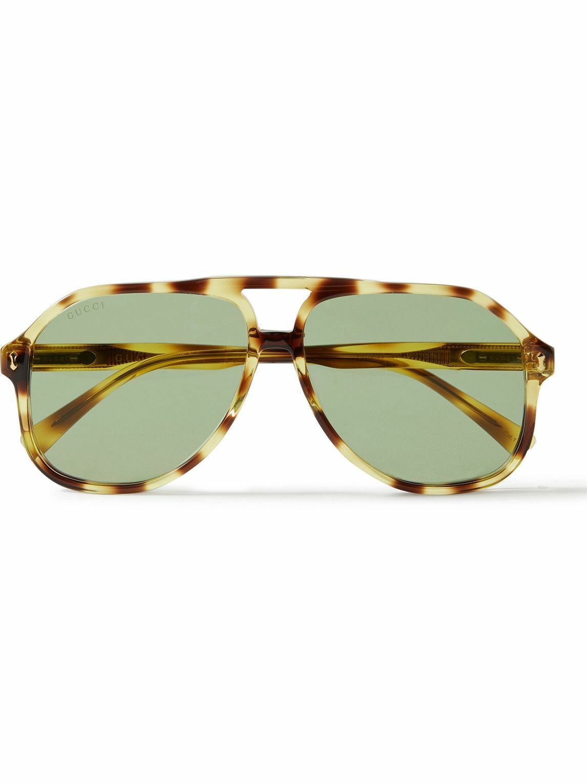 Gucci Eyewear - Aviator-Style Tortoiseshell Acetate Sunglasses Gucci