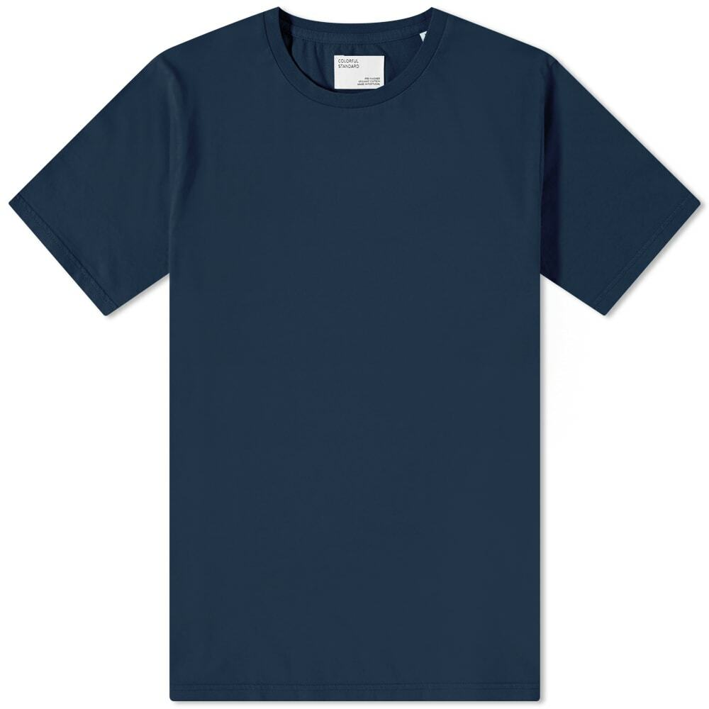 Colorful Standard Men's Classic Organic T-Shirt in Navy Blue Colorful ...