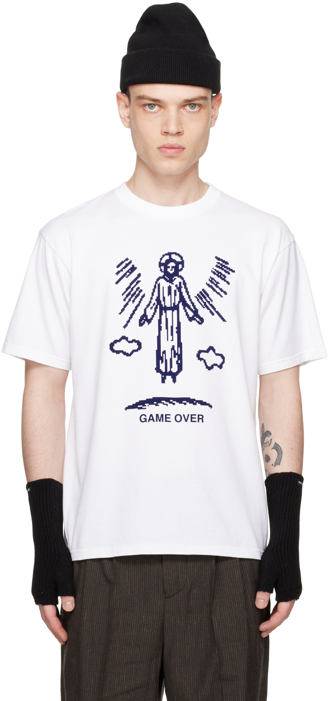 Undercover White 'Game Over' T-Shirt Undercover