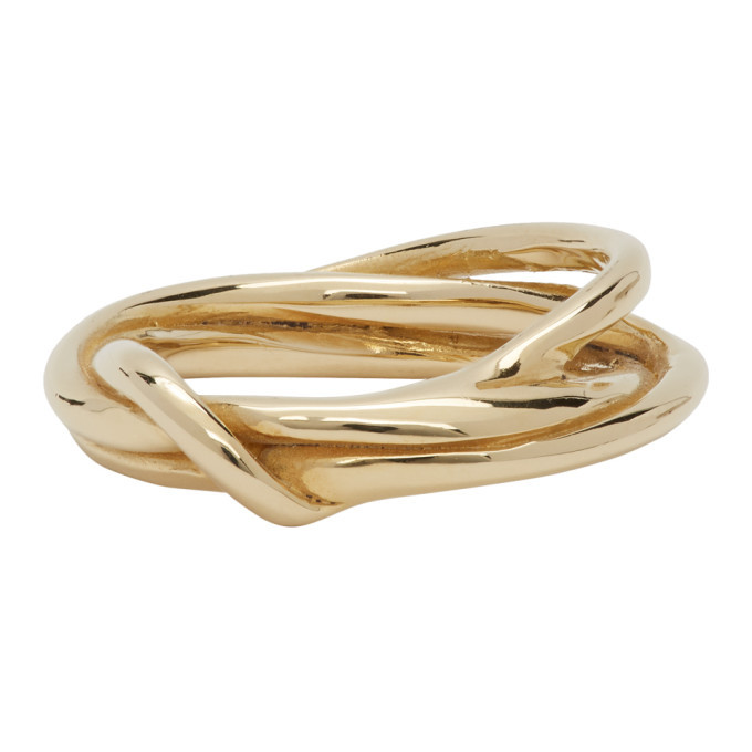 Faris Gold Tangle Ring Faris