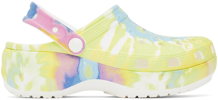 Crocs Multicolor Classic Platform Clogs Crocs