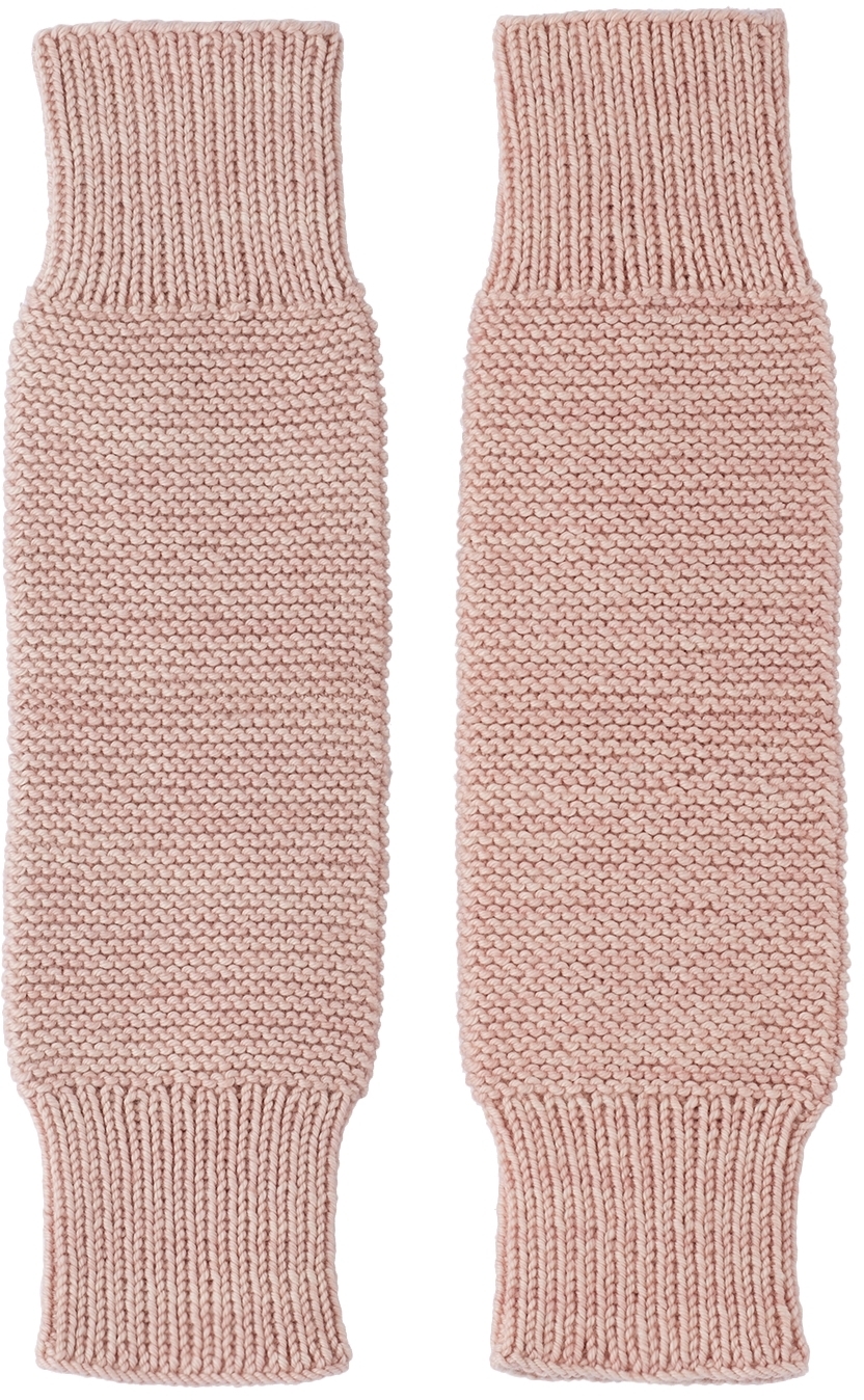 Misha & Puff Kids Pink Garter Leg Warmers