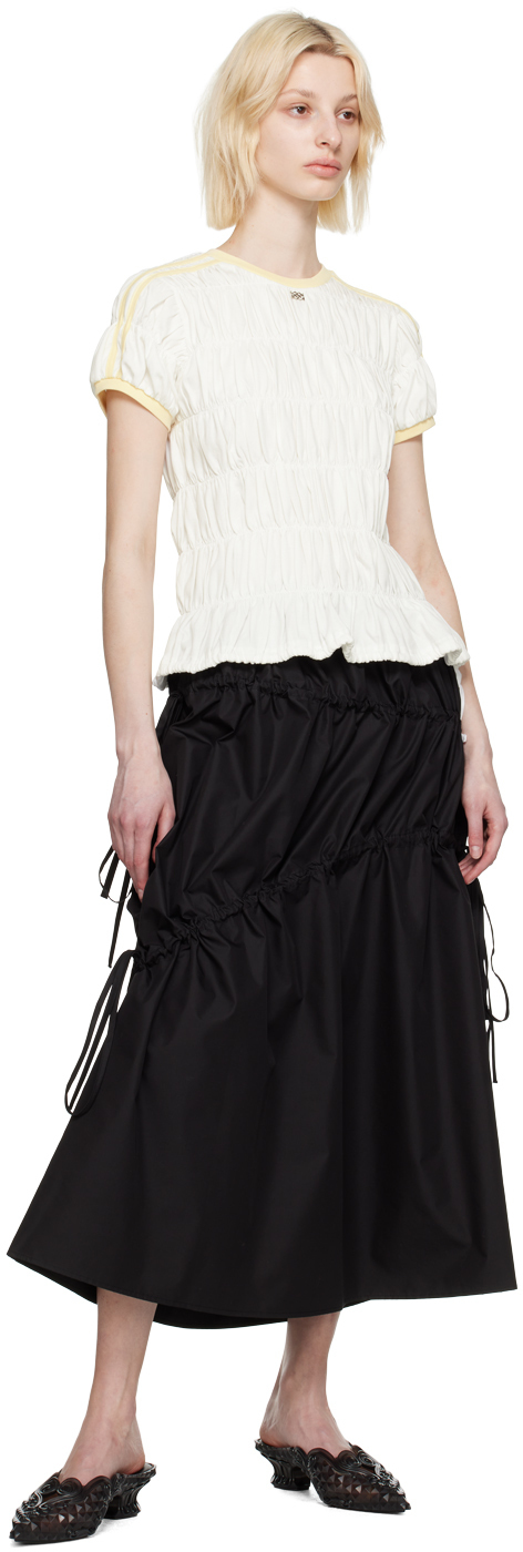 Kijun White Track T Shirt Kijun