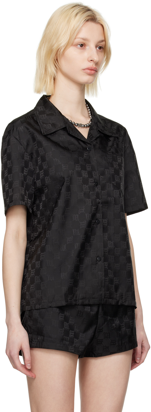 MISBHV Black Monogram Shirt MISBHV