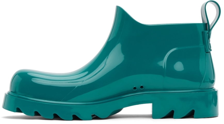 Bottega Veneta Blue Stride Boots Bottega Veneta