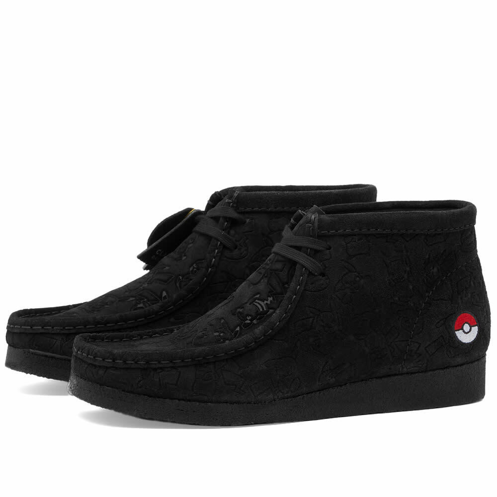 Clarks Originals x Pokemon Wallabee Boot in Black Clarks Originals