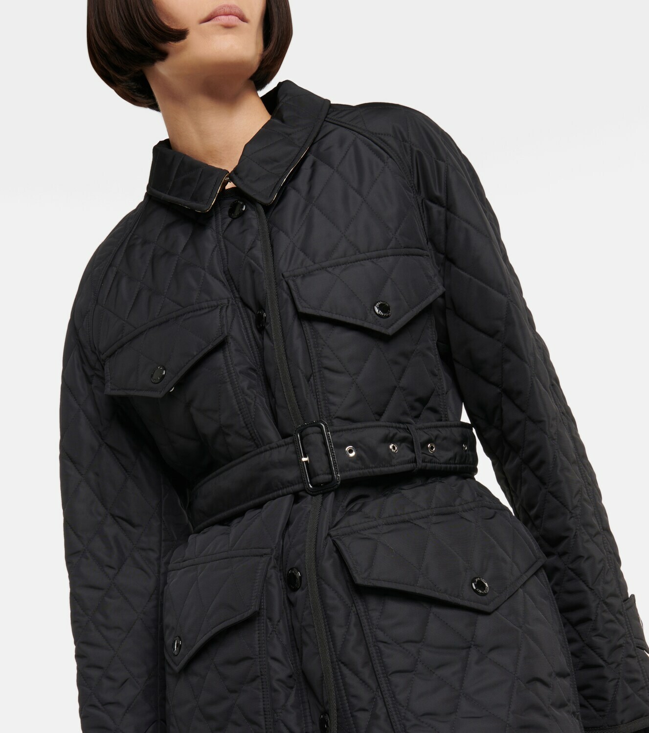 Burberry - Quilted padded jacket Burberry