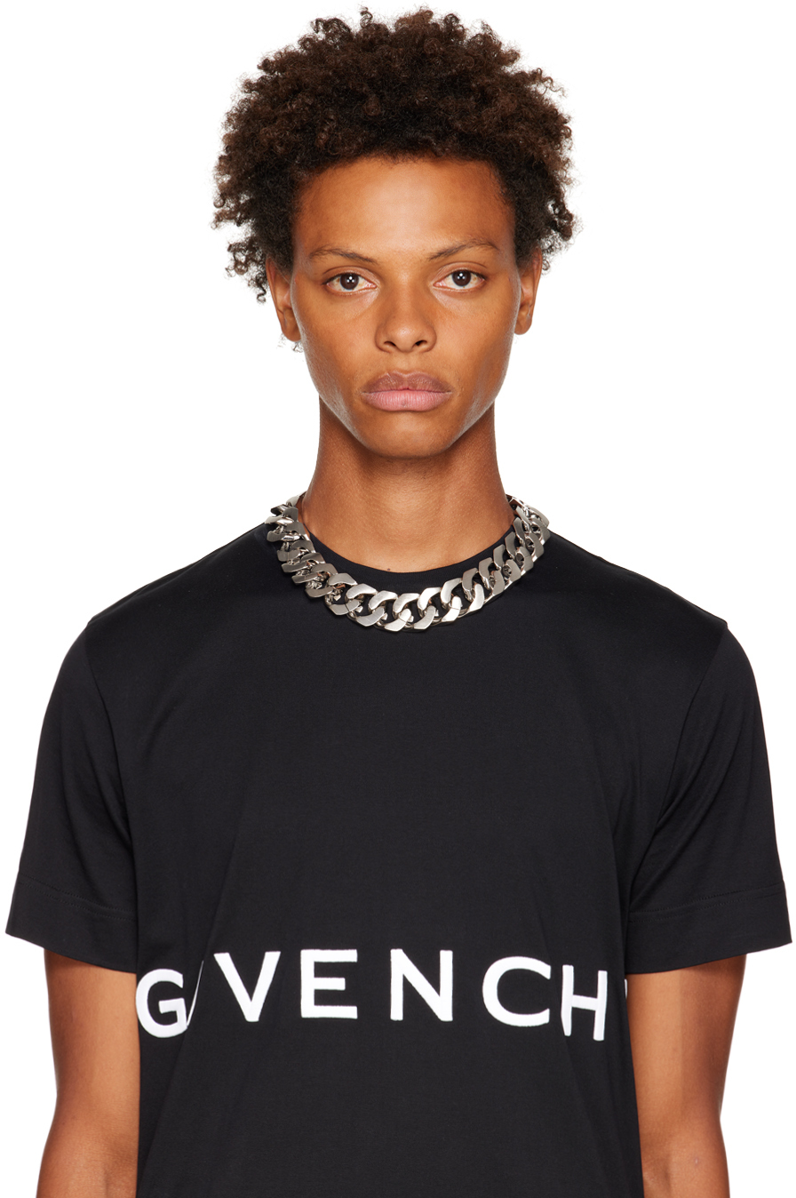Givenchy Silver Medium G Chain Necklace Givenchy