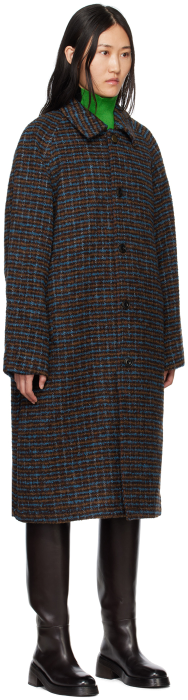 Andersson Bell Blue Check Coat Andersson Bell