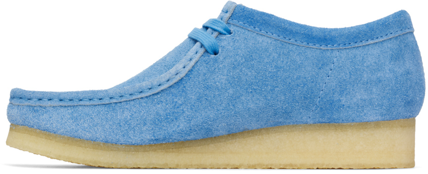 Clarks Originals Blue Wallabee Derbys Clarks Originals