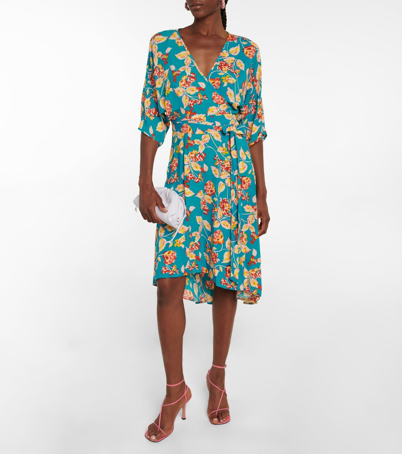 Diane von Furstenberg - Eloise asymmetric wrap dress Diane von Furstenberg