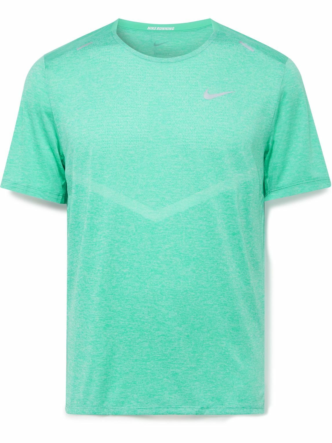 Nike Running - Slim-Fit Dri-FIT ADV TechKnit T-Shirt - Blue Nike Running