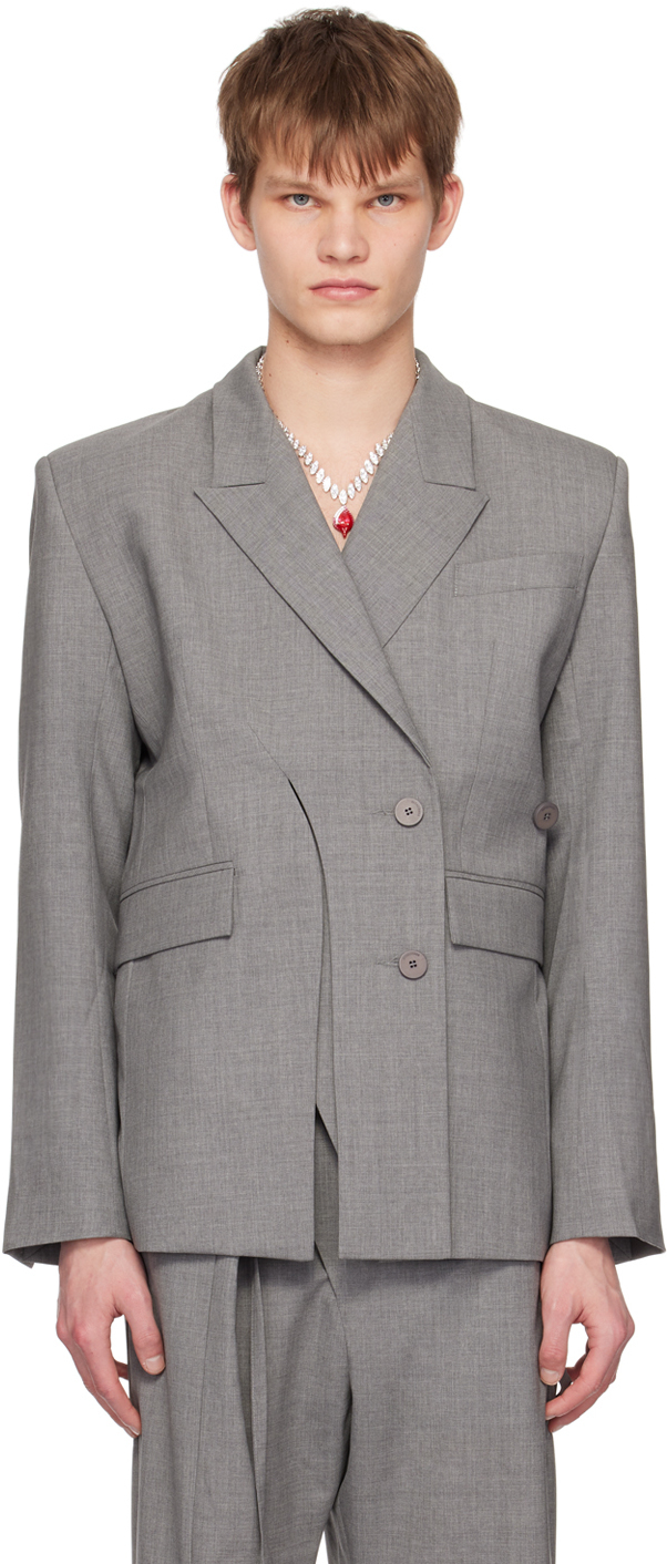 Ottolinger Gray Split Blazer Ottolinger