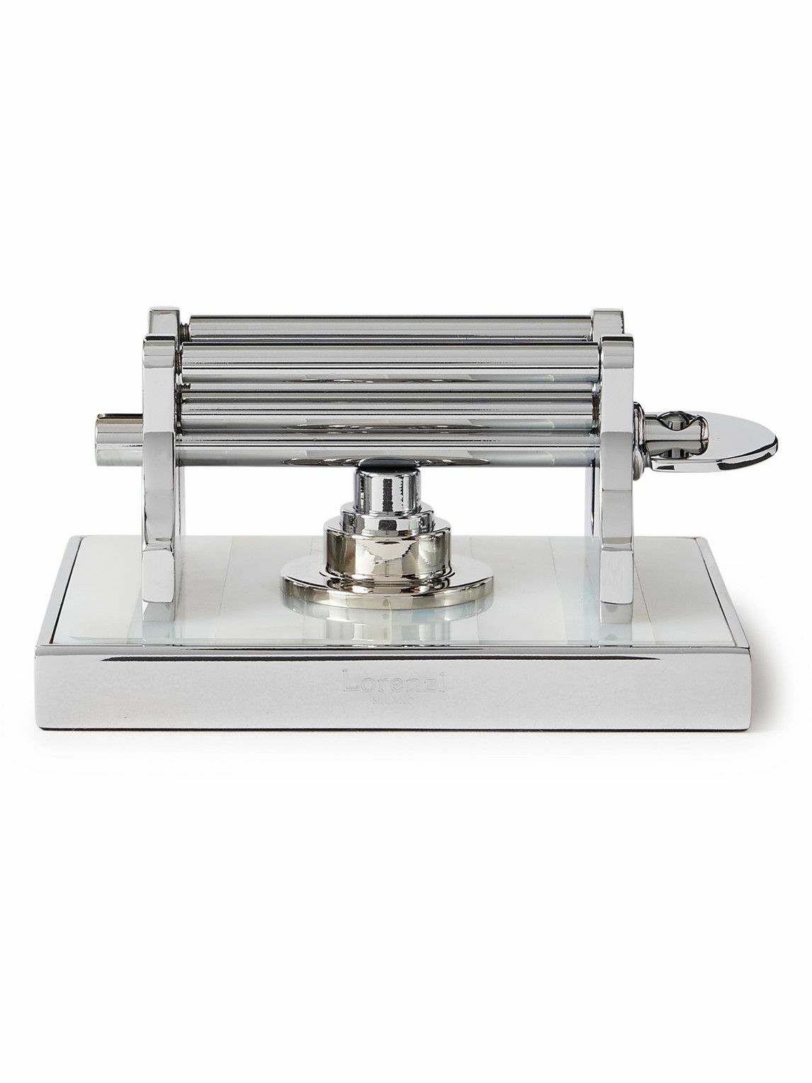 Lorenzi Milano - Chrome-Plated Mother-of-Pearl Toothpaste Squeezer ...