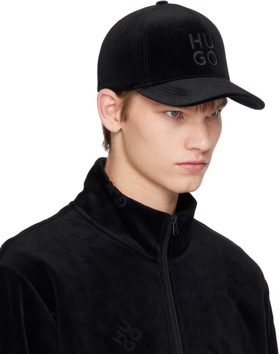 Hugo Black Logo Cap Hugo Boss
