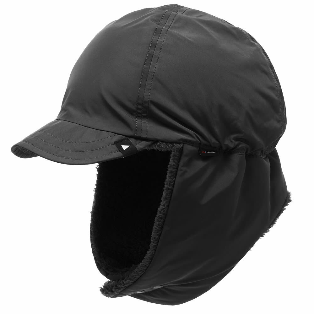 And Wander Men's High Loft Fleece Cap in Black and Wander