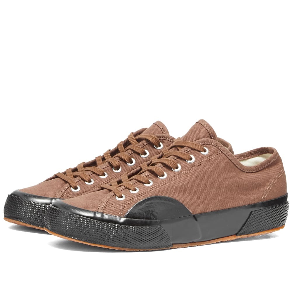 Artifact by Superga Men's 2431-D Canvas Sneakers in Mid Brown/Black ...