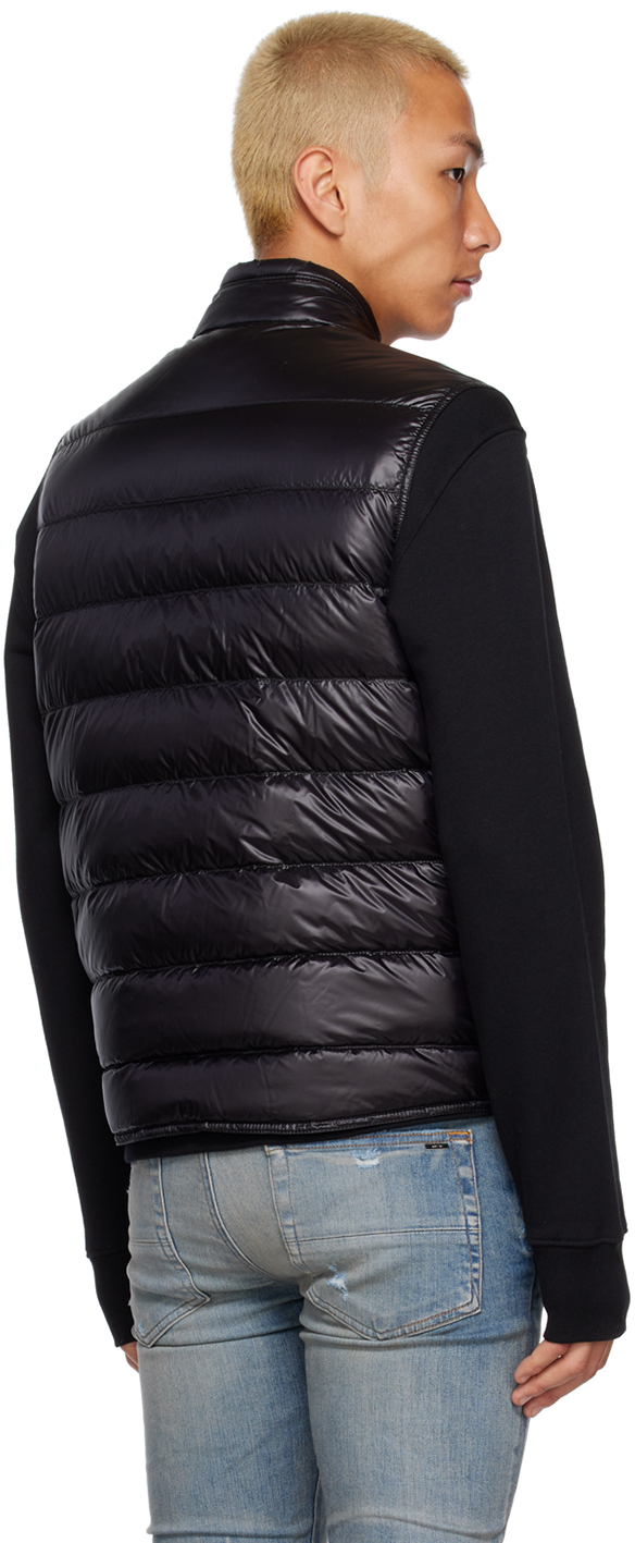 Moncler Black Gui Down Vest Moncler
