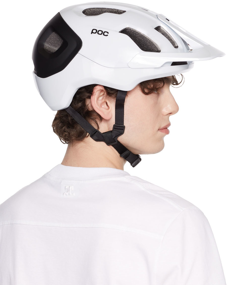 POC White Axion Race MIPS Cycling Helmet POC