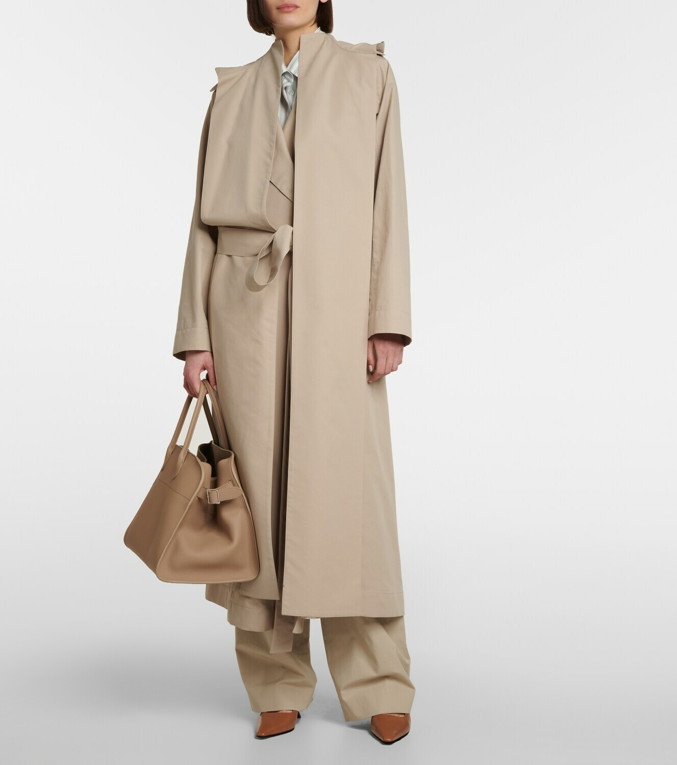 The Row - Soft Margaux 15 Large leather tote bag The Row