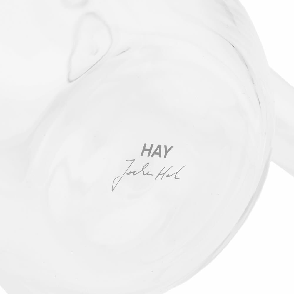 HAY Glass Jug in Clear HAY
