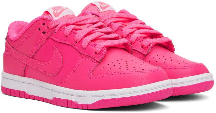 Nike Pink Dunk Low Sneakers Nike