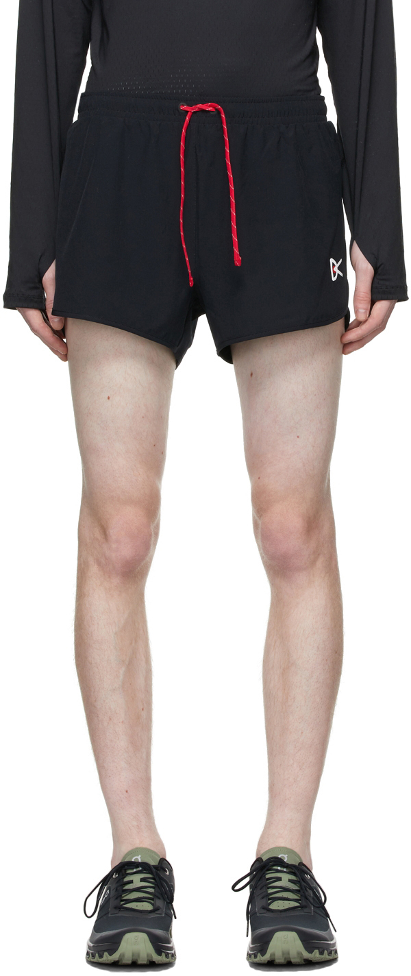 District Vision Black Simon Race Shorts District Vision