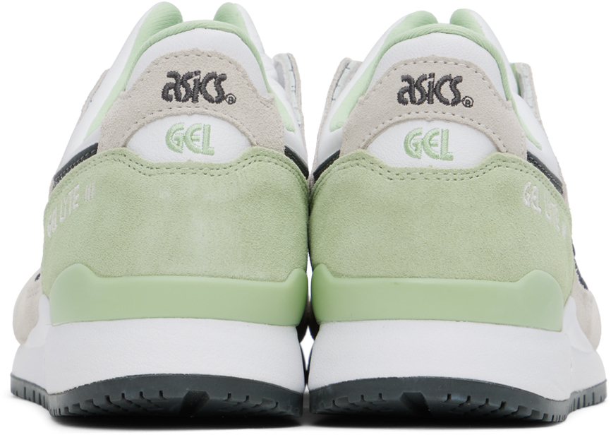 Asics Green & Off-White GEL-LYTE III OG Sneakers ASICS