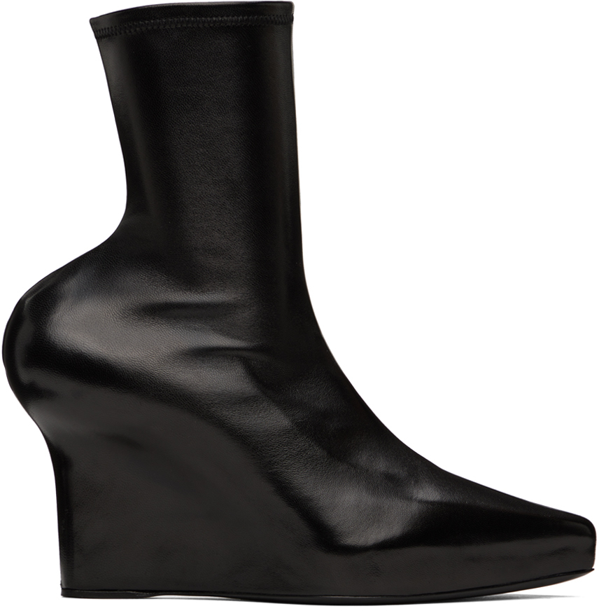 Givenchy Black Wedge Boots Givenchy