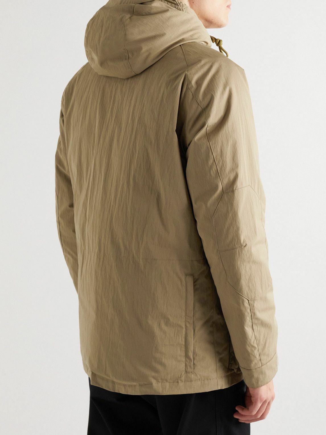 Holubar - Deer Hunter Shell Hooded Down Jacket - Brown Holubar