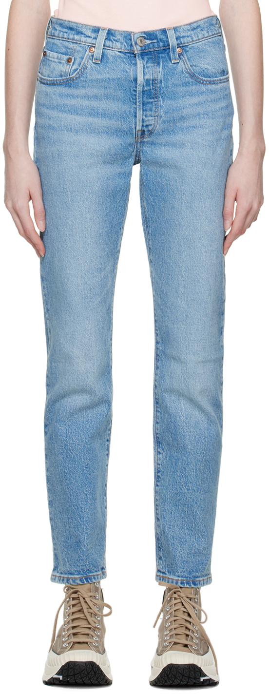 Levi's Blue 501 Original Jeans Levi's Red
