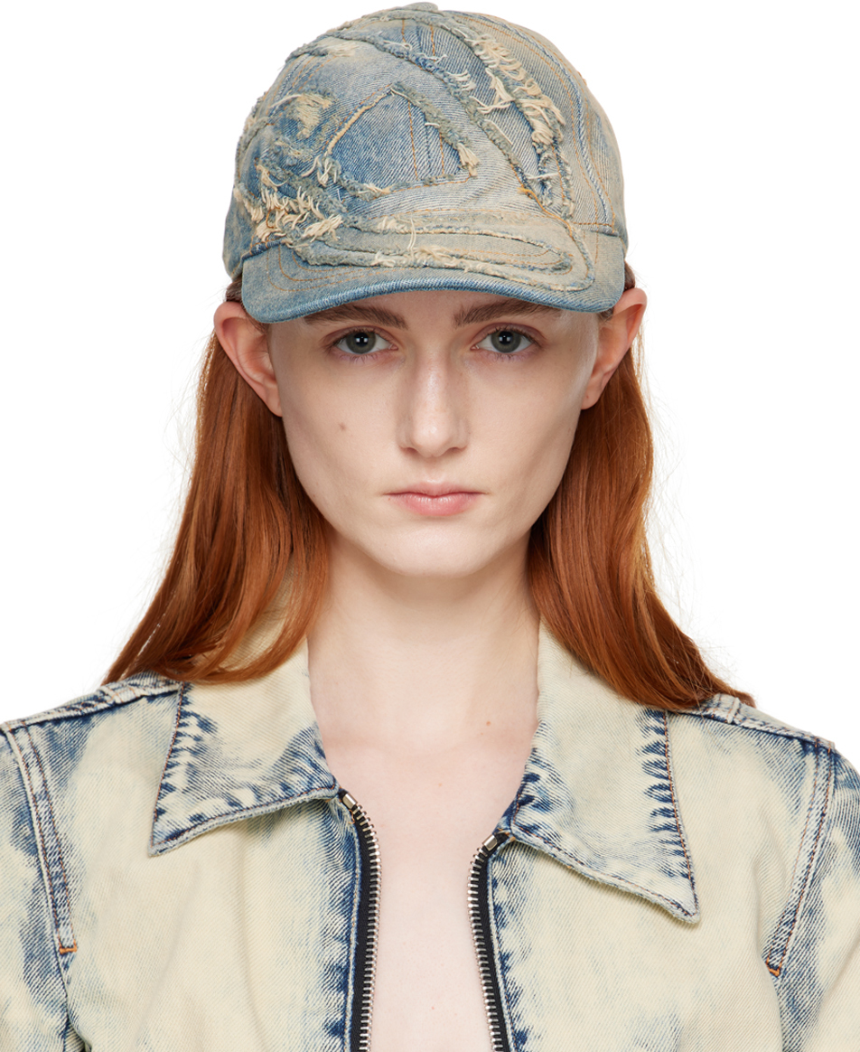 Diesel Blue C-Obi Denim Cap Diesel