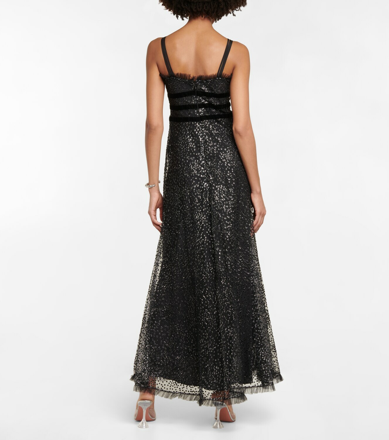 Rodarte - Embellished tulle gown Rodarte