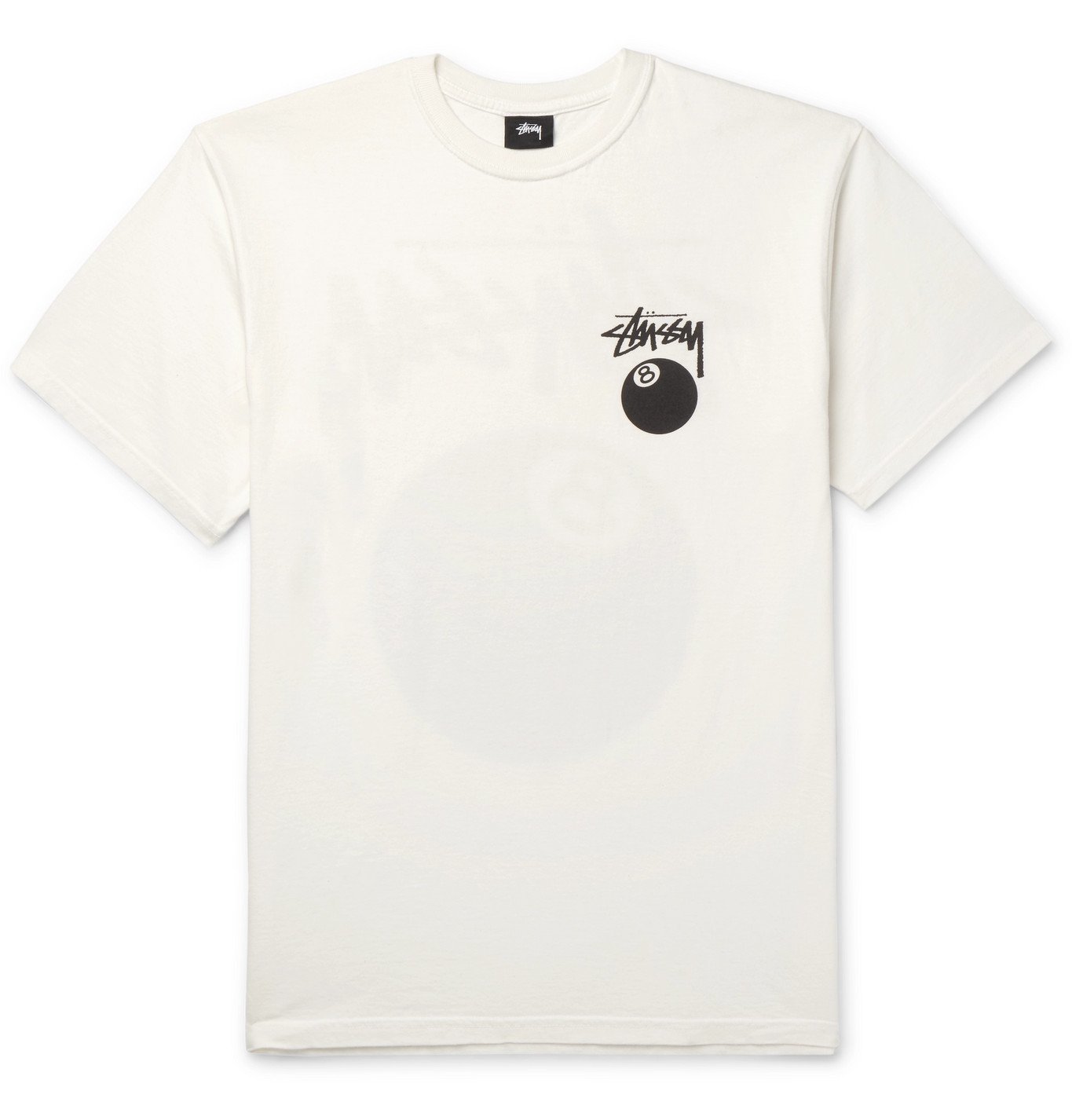 Stüssy - Logo-Printed Cotton-Jersey T-Shirt - Neutrals Stussy