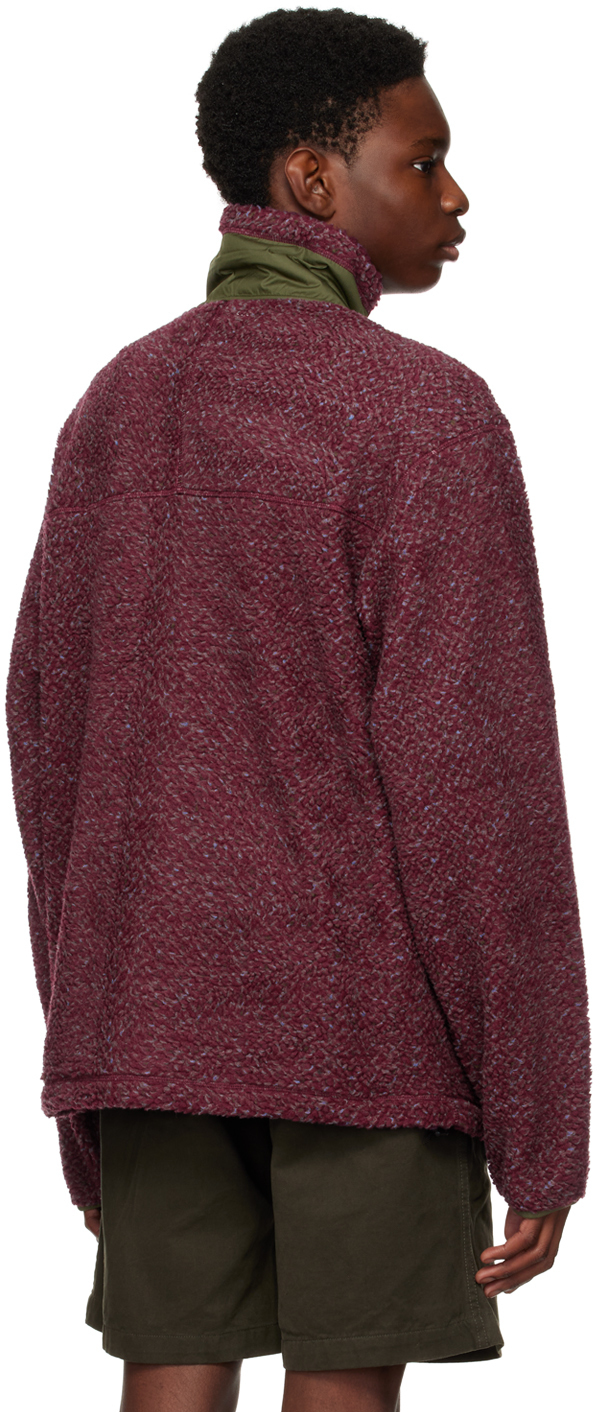 Adsum Purple Expedition Fleece Jacket Adsum