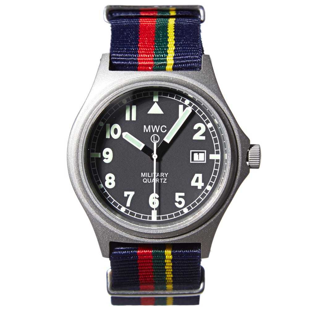 MWC G10BH Silver Military Watch MWC