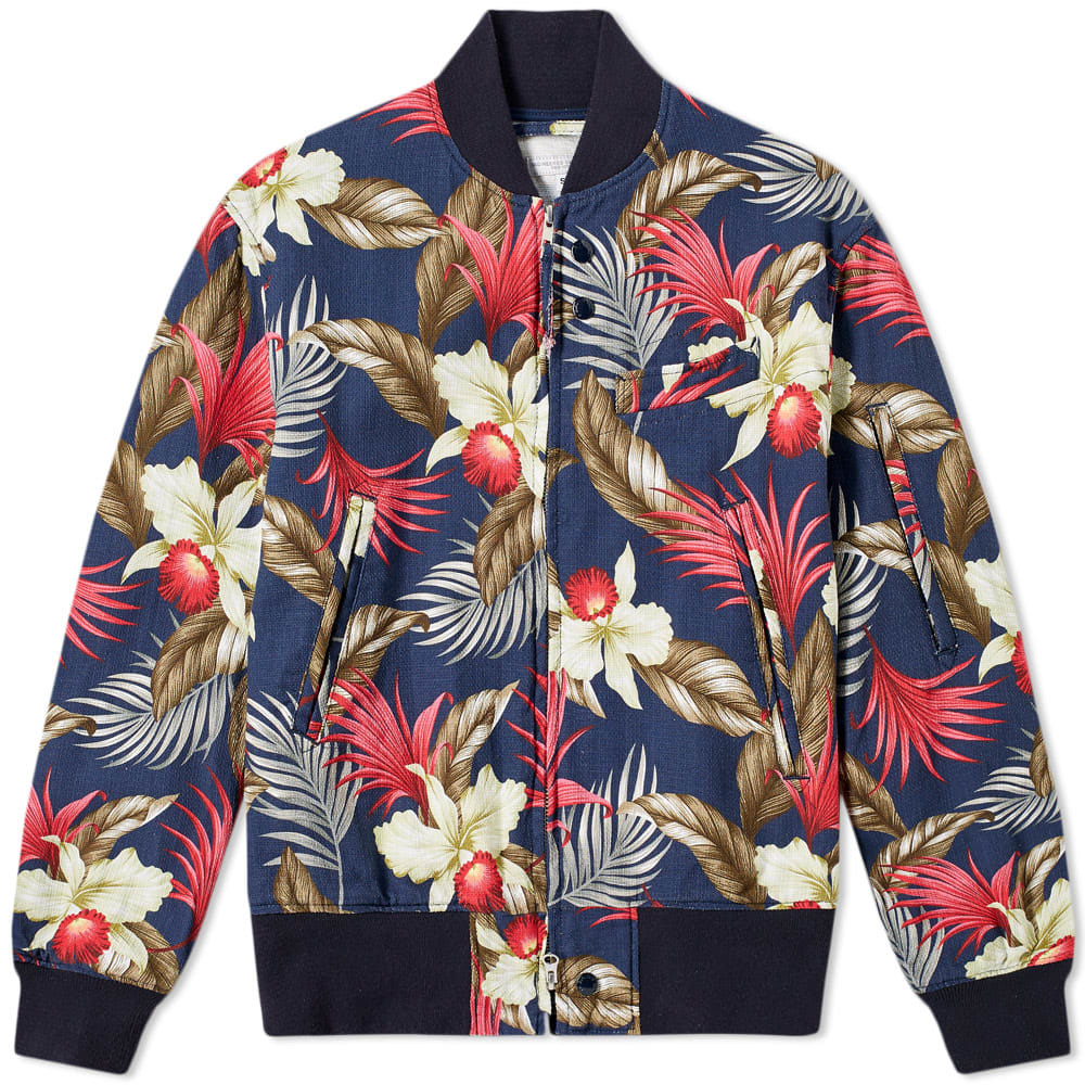 Engineered Garments Hawaiian Floral Jacket Engineered Garments