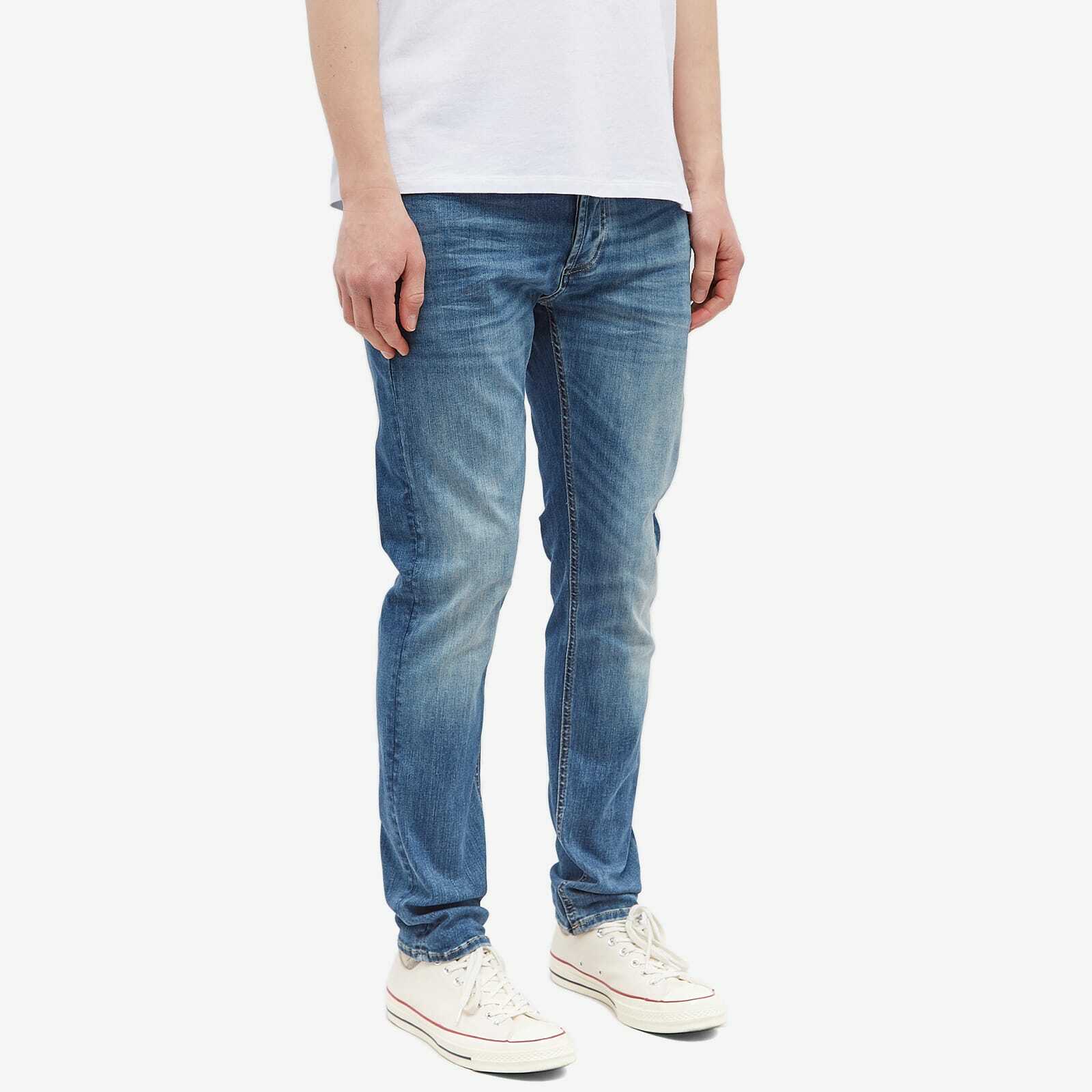 Denham Men's Bolt Skinny Fit Jean in Dark Natural Worn Denham