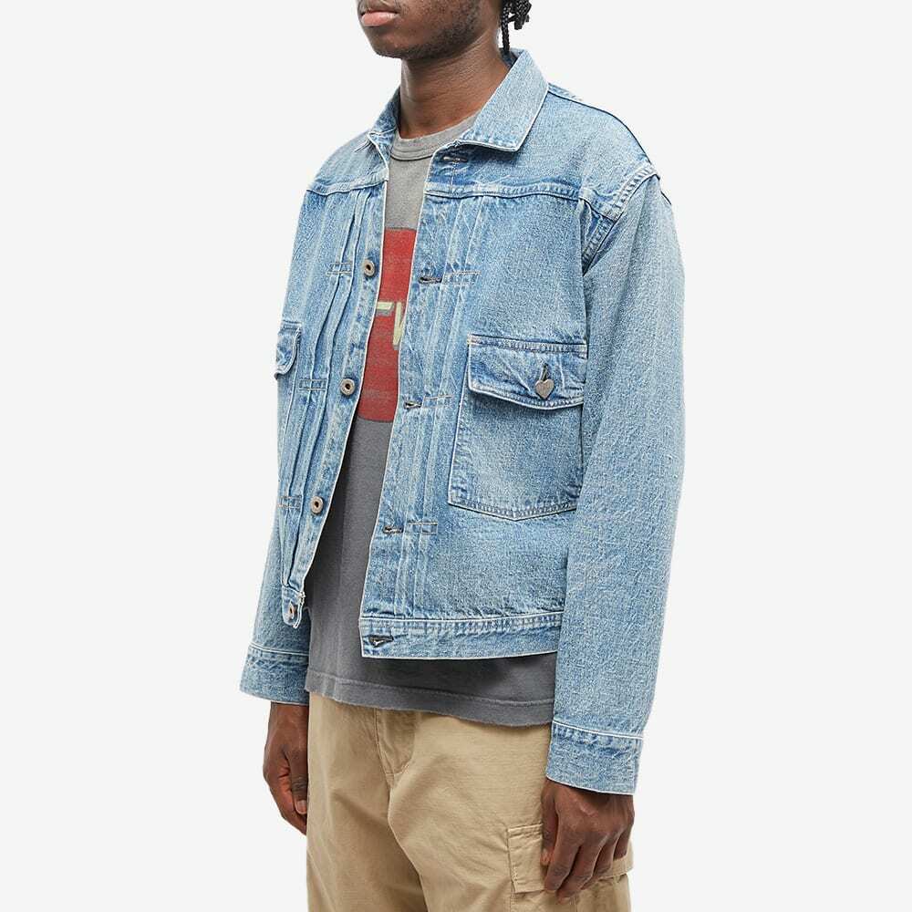 Human Made Men's Denim Work Jacket in Indigo Human Made