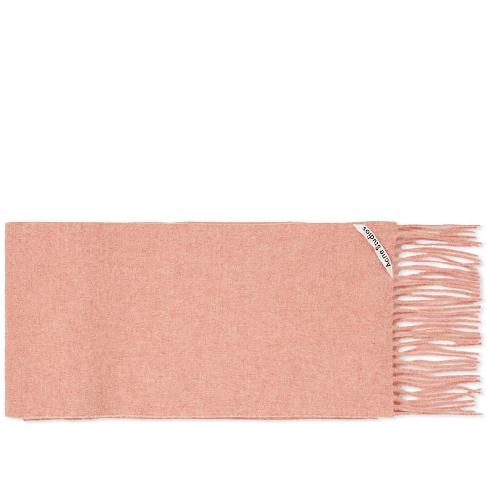 Acne Studios Canada Skinny Scarf Pink Acne Studios