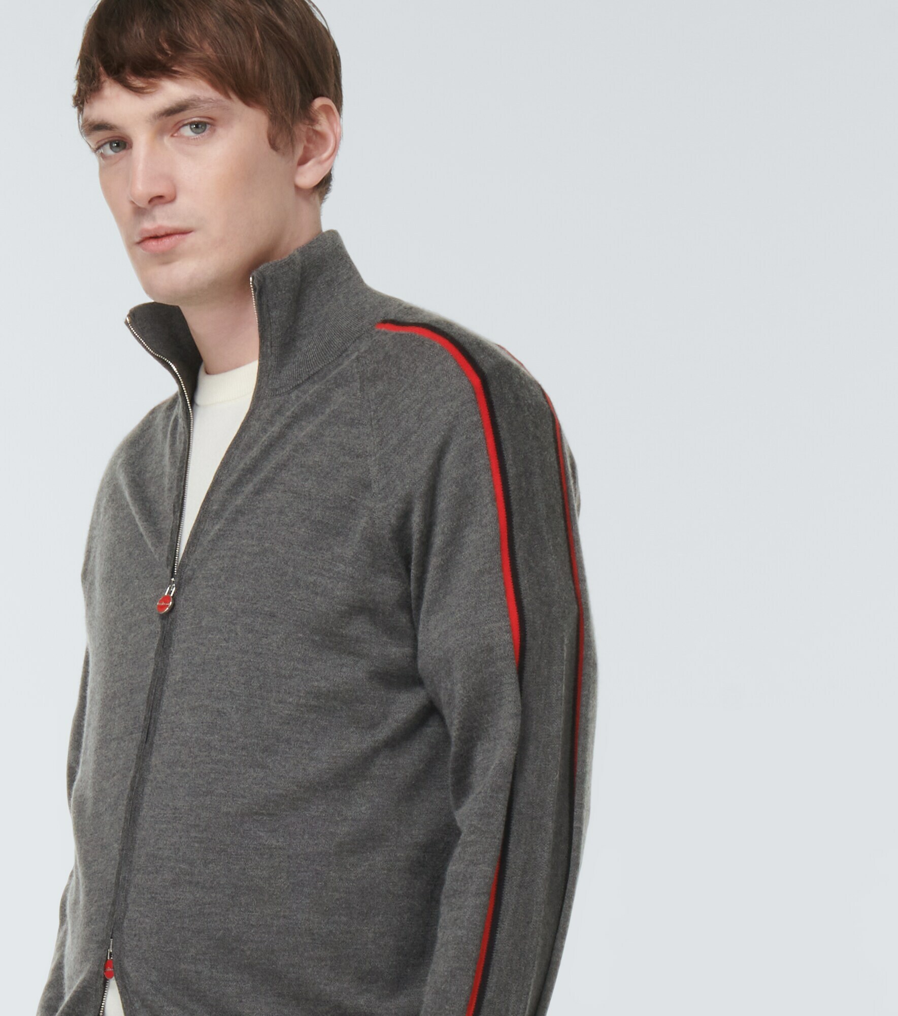 Kiton - Cashmere and silk cardigan Kiton