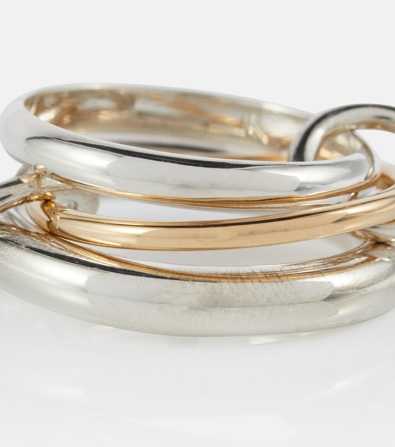 Spinelli Kilcollin - Amaryllis sterling silver and 18kt gold ring ...