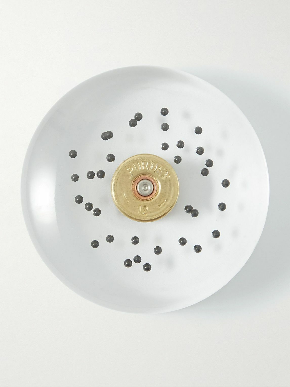 Purdey - Exploding Cap Perspex Paperweight Purdey