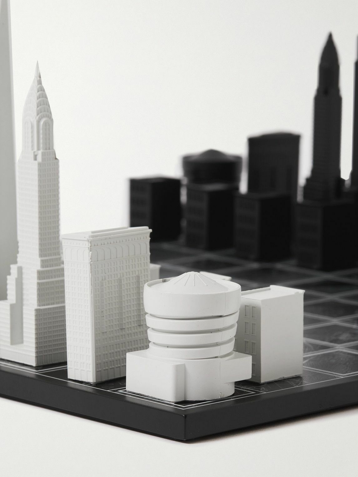 Skyline Chess - New York City Edition Acrylic and Wood Chess Set ...