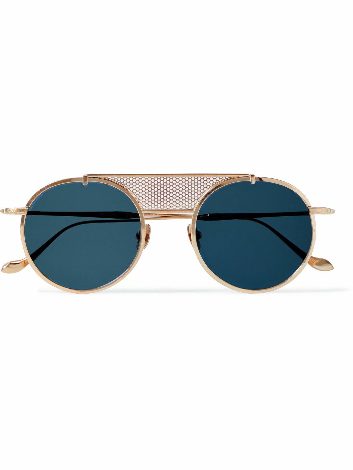 Matsuda - Aviator-Style Gold-Tone Titanium Sunglasses Matsuda